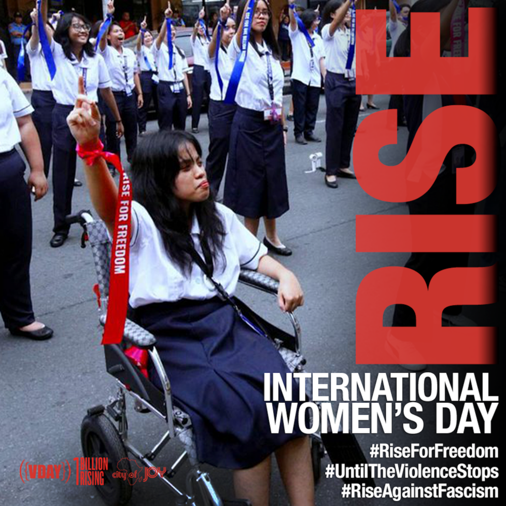 This International Women’s Day & Month, Together We RISE - V-Day